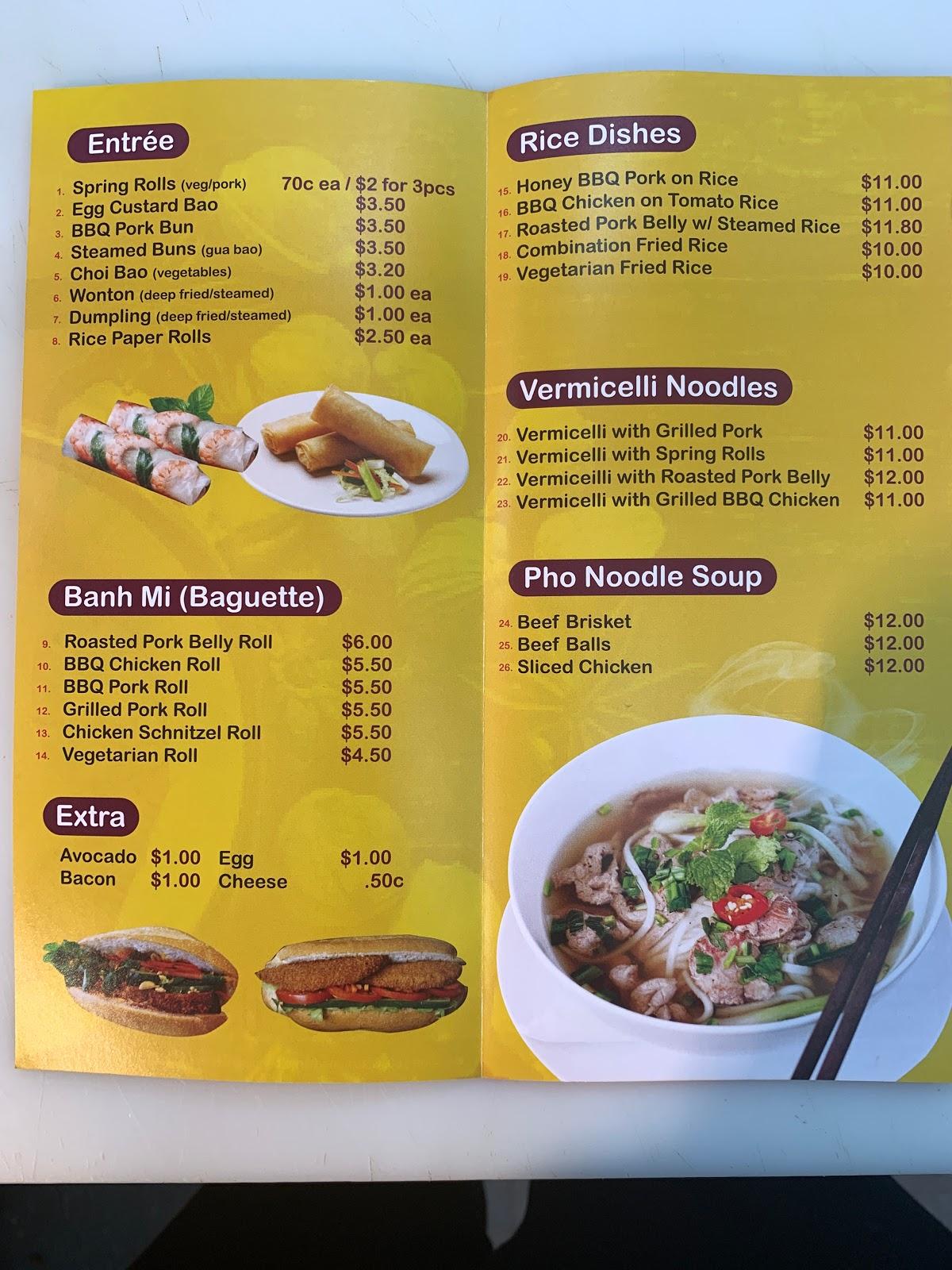 Menu at Obami House restaurant, Gladstone Park
