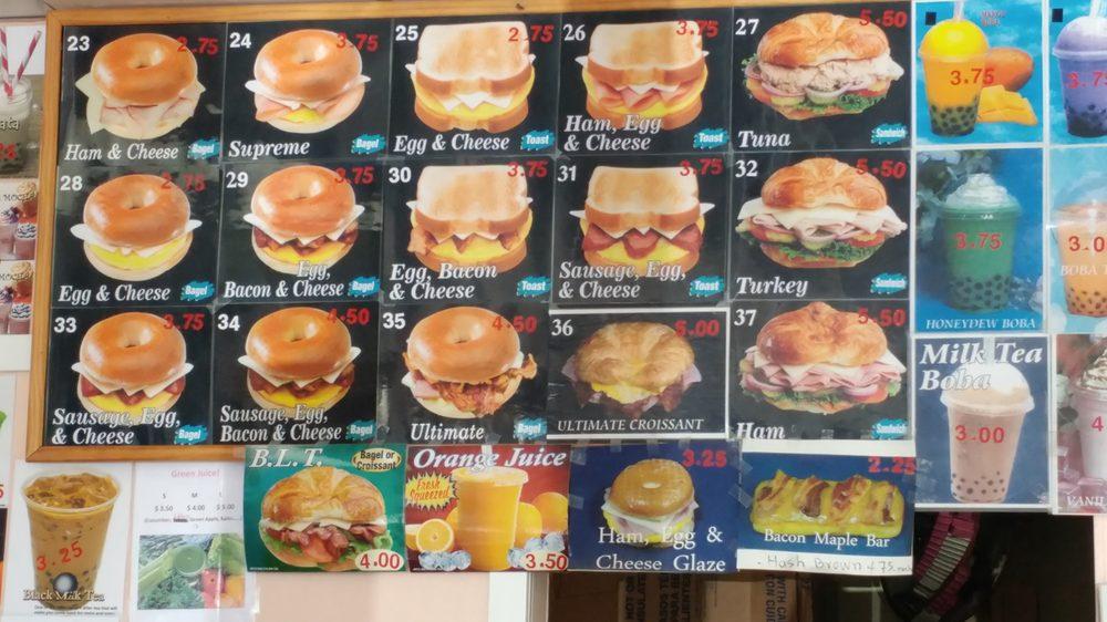 Menu at Miss Donuts pub & bar, Corona
