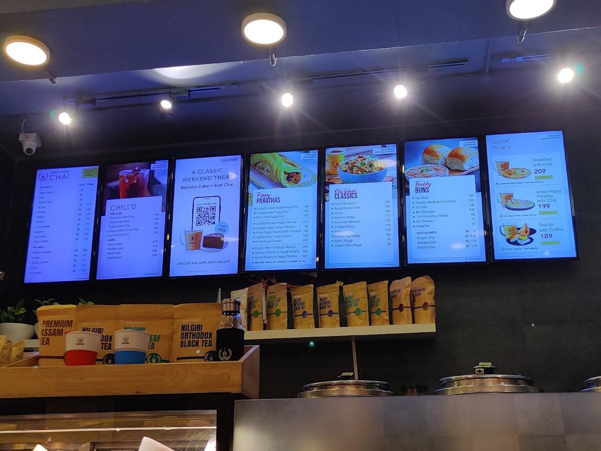 Menu at Chai Point - 4th Block, Jayanagar, Bengaluru, 7th Block