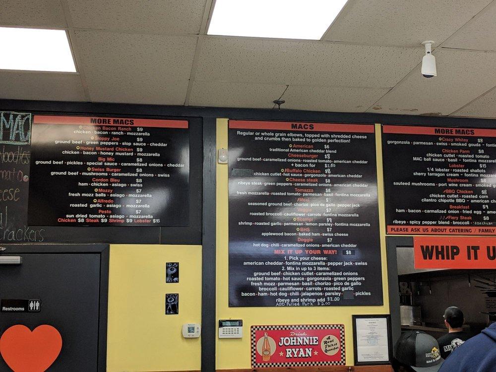 Menu at MIX N MAC - Mac & Cheese restaurant, Middletown