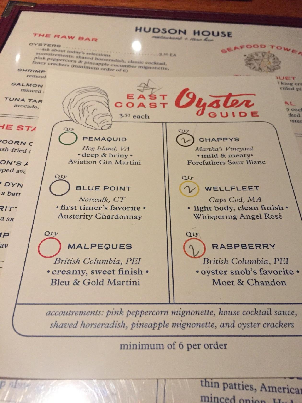 Menu at Hudson House pub & bar, Dallas, Lovers Ln