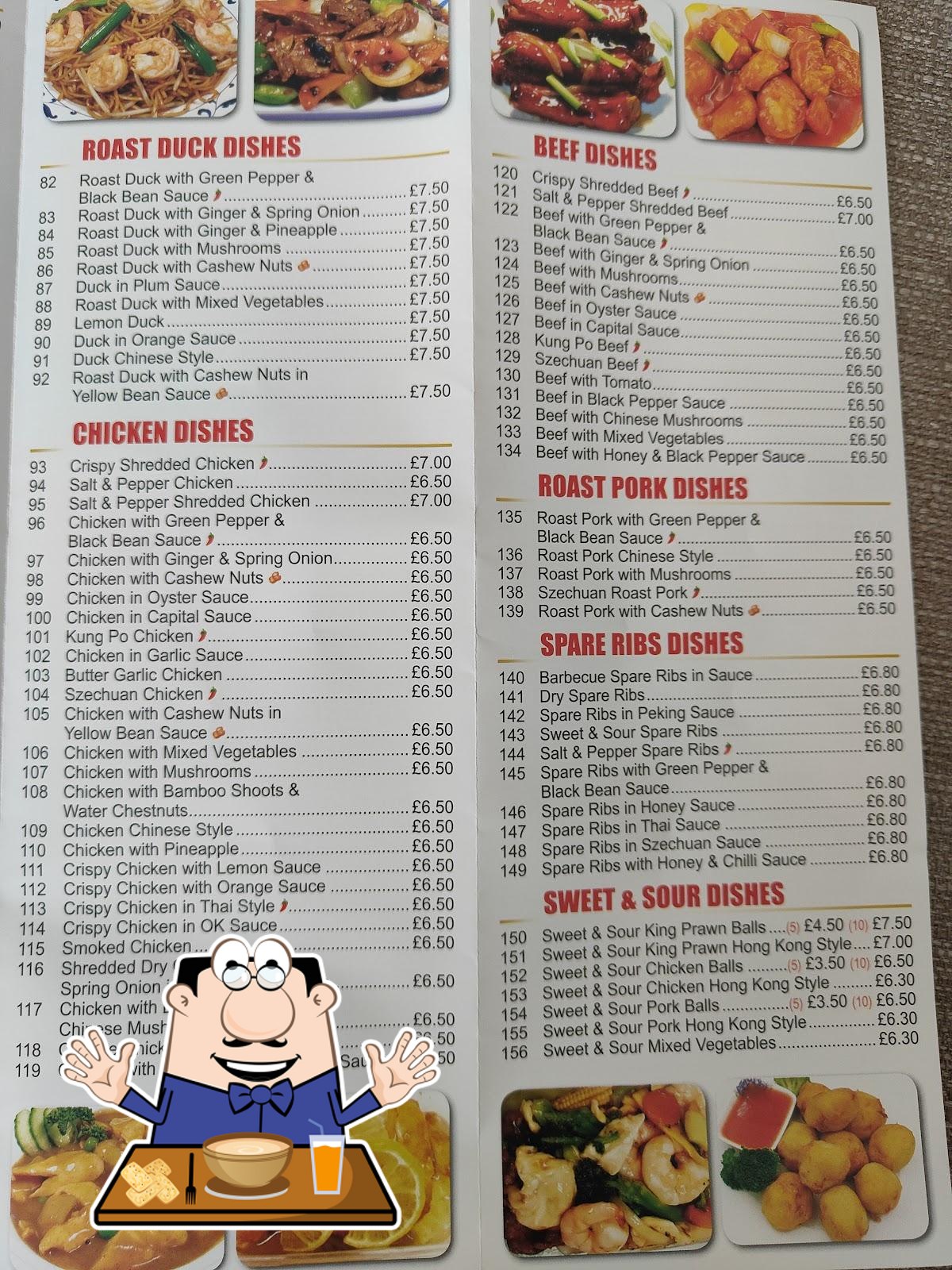 Sky Chinese Takeaway, Burnham-on-Sea - Restaurant menu, prices and reviews
