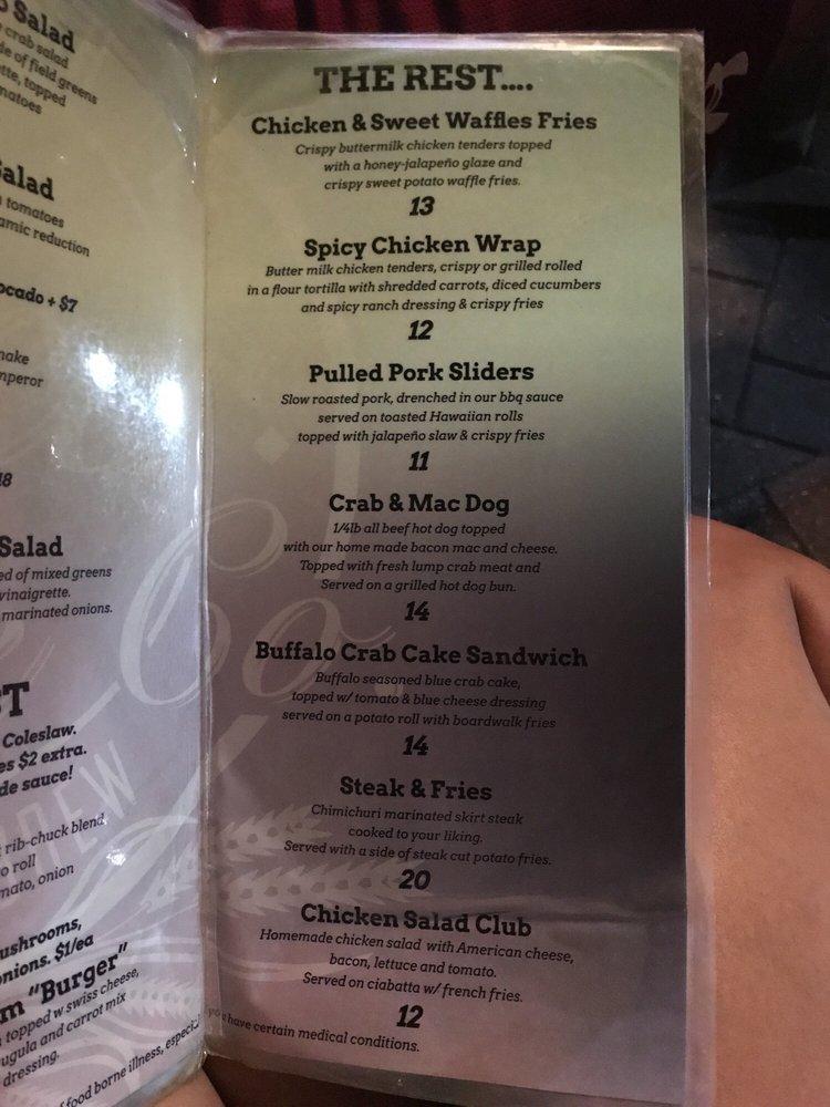 Menu at Beer Trade Co pub & bar, Delray Beach