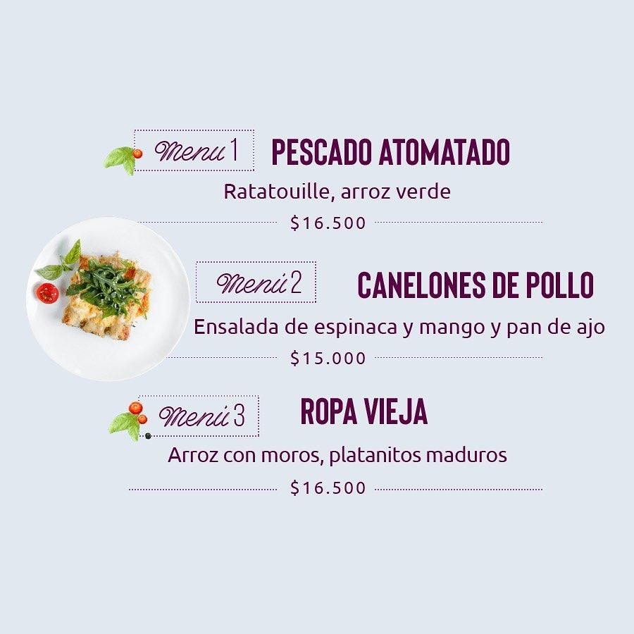 Carta del restaurante Hotel Habitel Select, Bogotá
