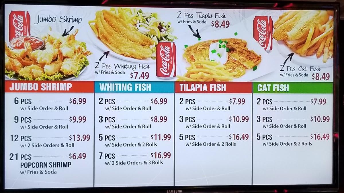 Menu at Legends Chicken & Grill restaurant, Hyattsville