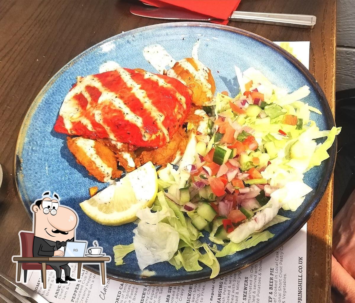 The Spring Hill, Wolverhampton - Restaurant menu, prices and reviews