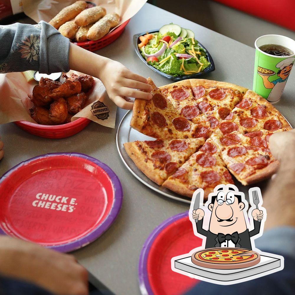 Pizzería Chuck E. Cheese, Municipio de East Hanover, 145 NJ-10 - Carta ...