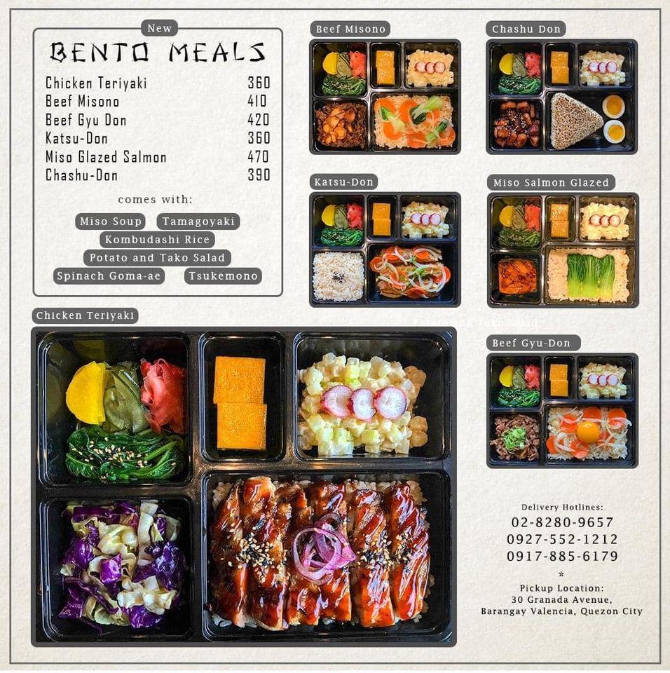 Menu at Ohayo Maki And Ramen Bar, Quezon City