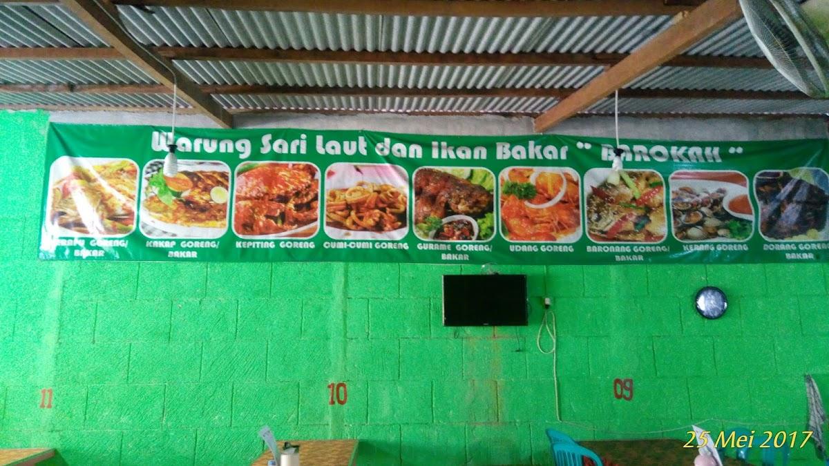 Menu at Sea Food Barokah, Mojosari