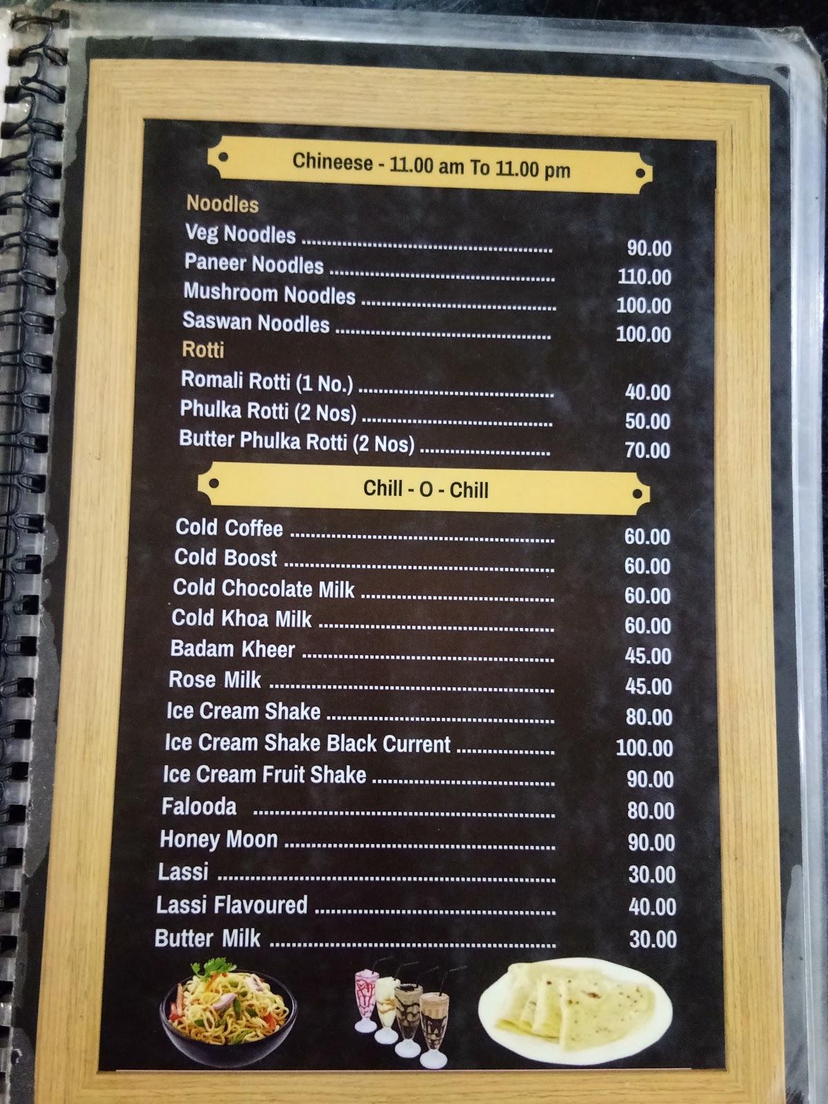 Menu at Akshaya Bhavan, Salem, J4G7+C5V