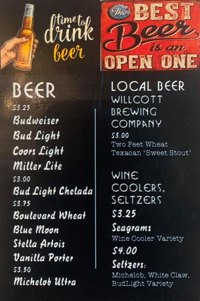 Menu at Trails Café cafe, Holton