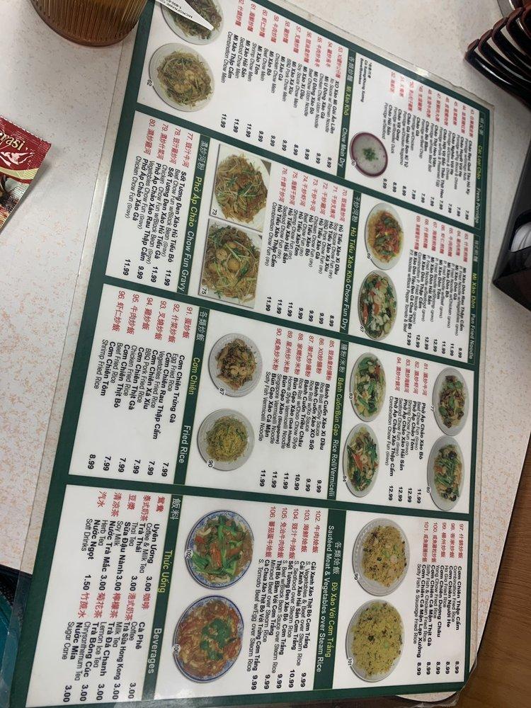 Menu at Asian BBQ & Noodle, Las Vegas, S Jones Blvd #5c