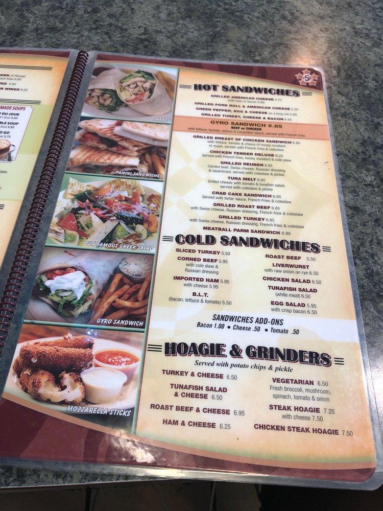 Menu at Five Star Diner Family Restaurant, Hatfield