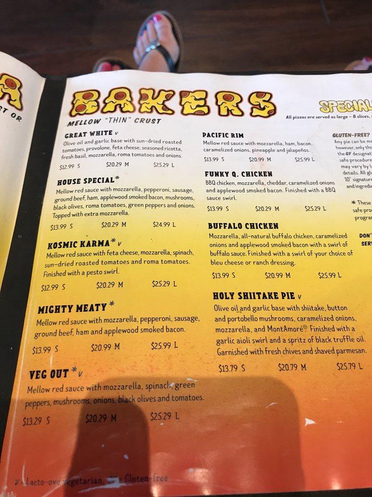 Menu at Mellow Mushroom Short Pump pub & bar, Richmond, W Broad St