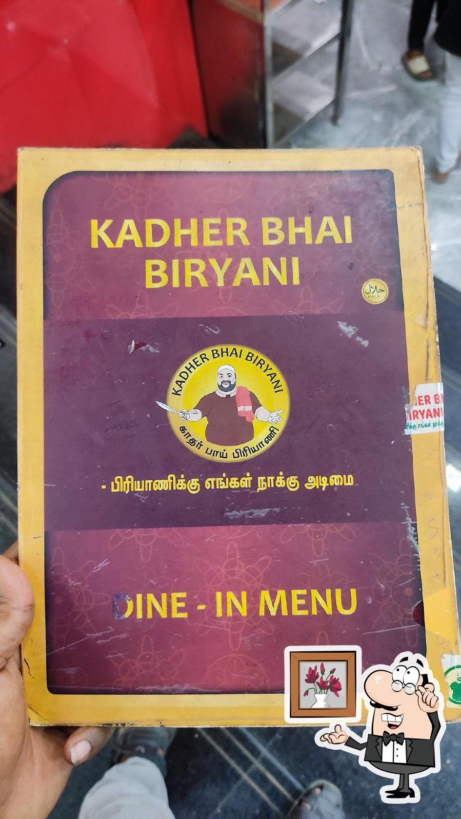 Kadar Bhai Biryani Thirumullaivoyal, Chennai - Restaurant menu, prices ...