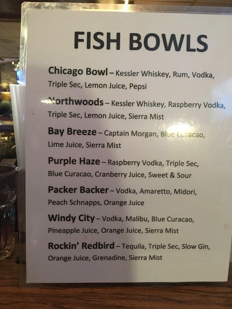 Menu at Chicago Street Pub & Grill, De Pere