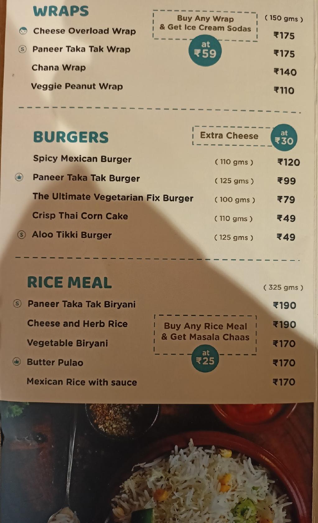 Menu at HOCCO Eatery, SOBO Centre, Ahmedabad, Shop no. 98