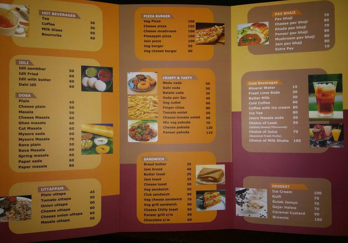Menu at Sentosa Multi Cuisine Restaurant, Pune