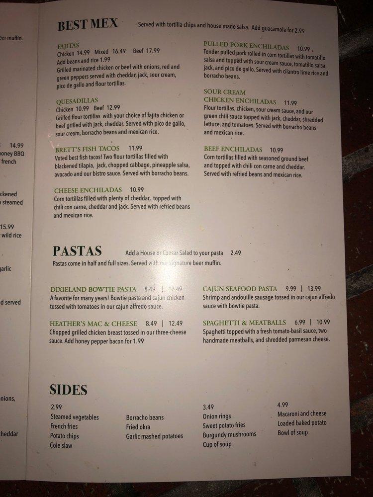 Menu at Interurban Restaurant, Edmond, E Danforth Rd