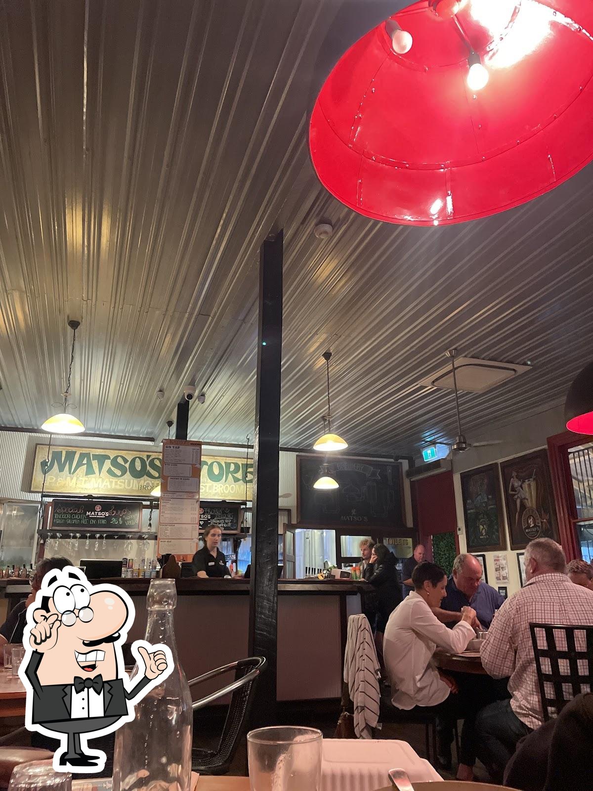 Matso's Broome Brewery, Broome - Restaurant menu, prices and reviews