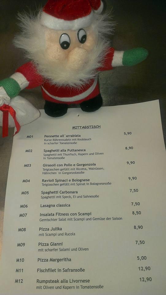 Speisekarte von Ristorante da Pippo pizza, Trittau