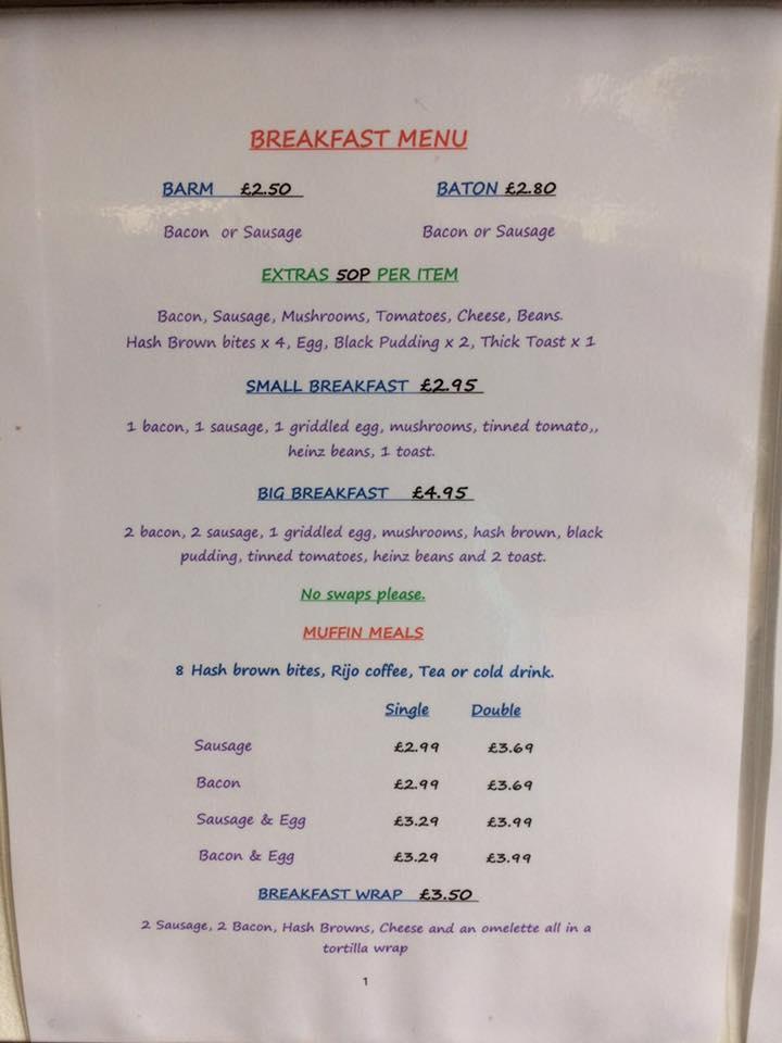 Menu at Simple Cafe & Grill, Leyland