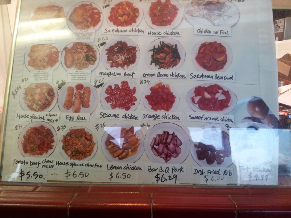 Menu at Chow To Go Chinese Restaurant, Stockton