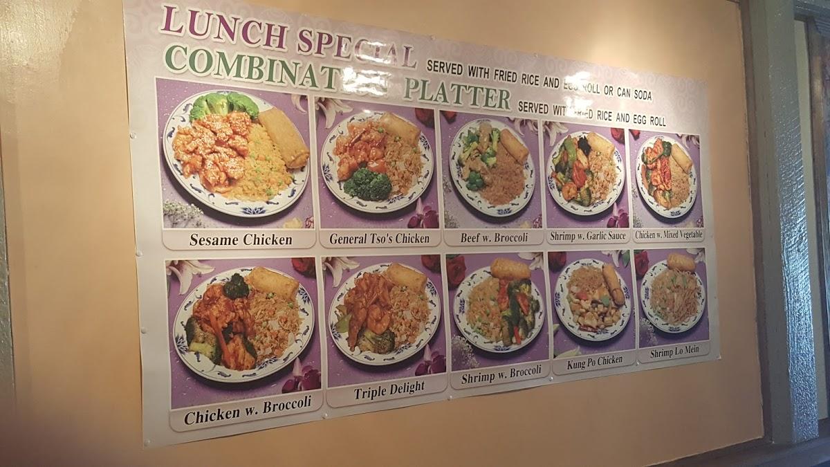 Menu at Hong Xin Garden restaurant, Ebensburg