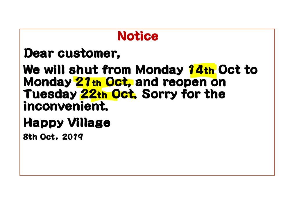 Happy Village, Read - Restaurant menu, prices and reviews