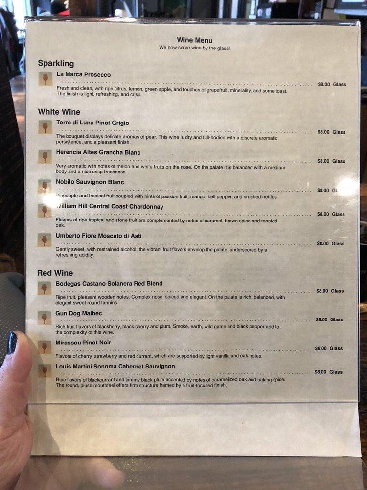 Menu at Southern Pines Brewing Co pub & bar, Southern Pines