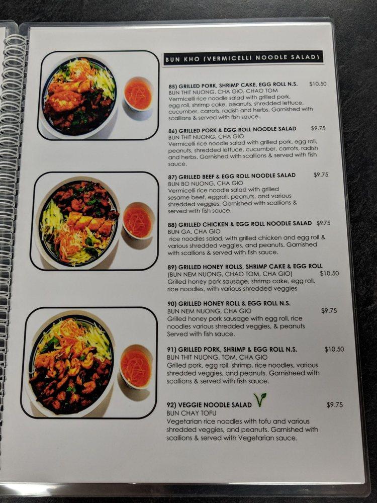 Carta del restaurante Asian Kitchen, Hammond