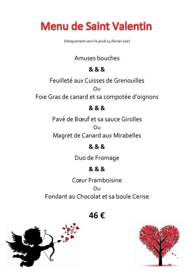 Menu au Le Bar Bac, Cattenom