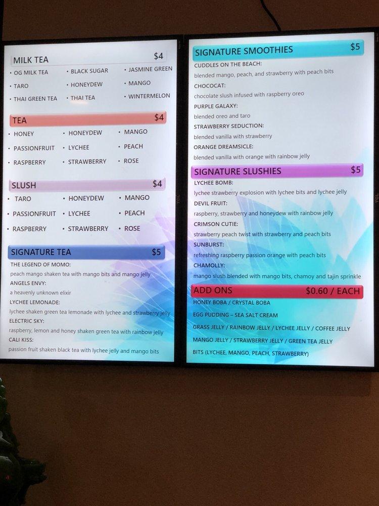 Menu at BobaLust pub & bar, Tukwila