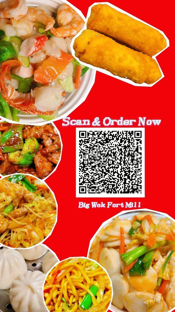 Menu at Big Wok Fort Mill restaurant, Fort Mill