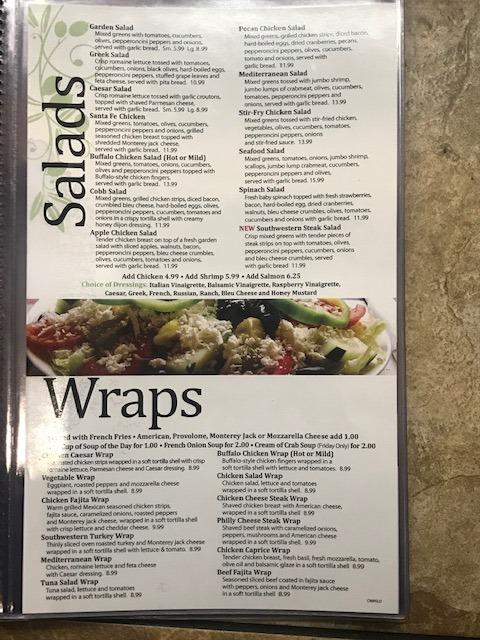Menu at Green Olive Restaurant, Bridgeton, 610 Shiloh Pike