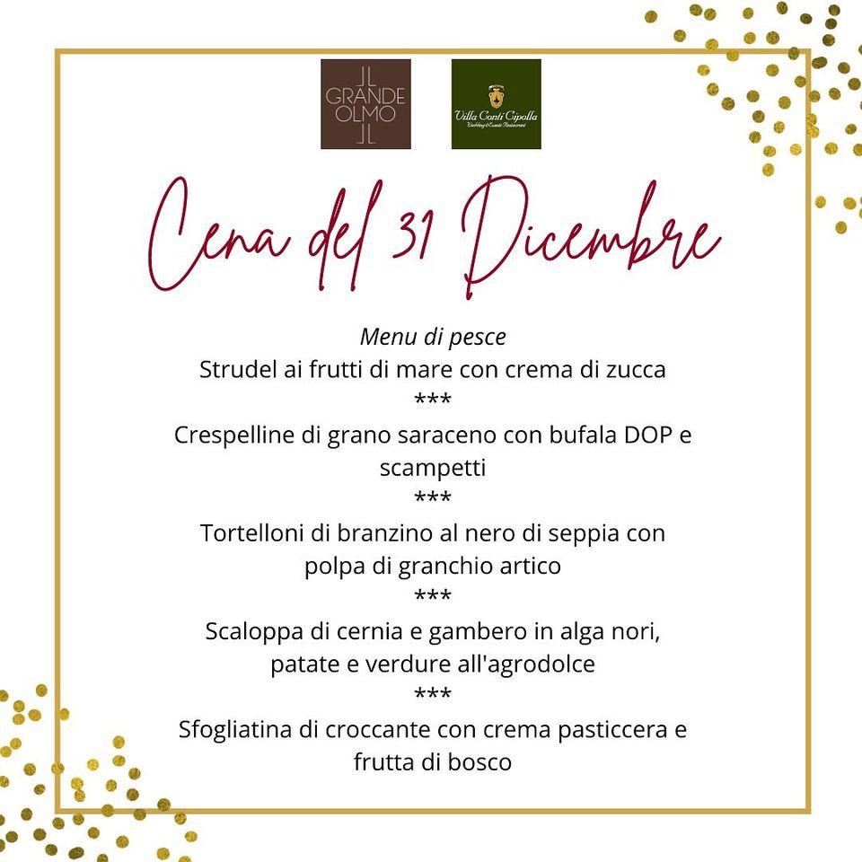 Menu da Il Grande Olmo ristorante, Monzambano