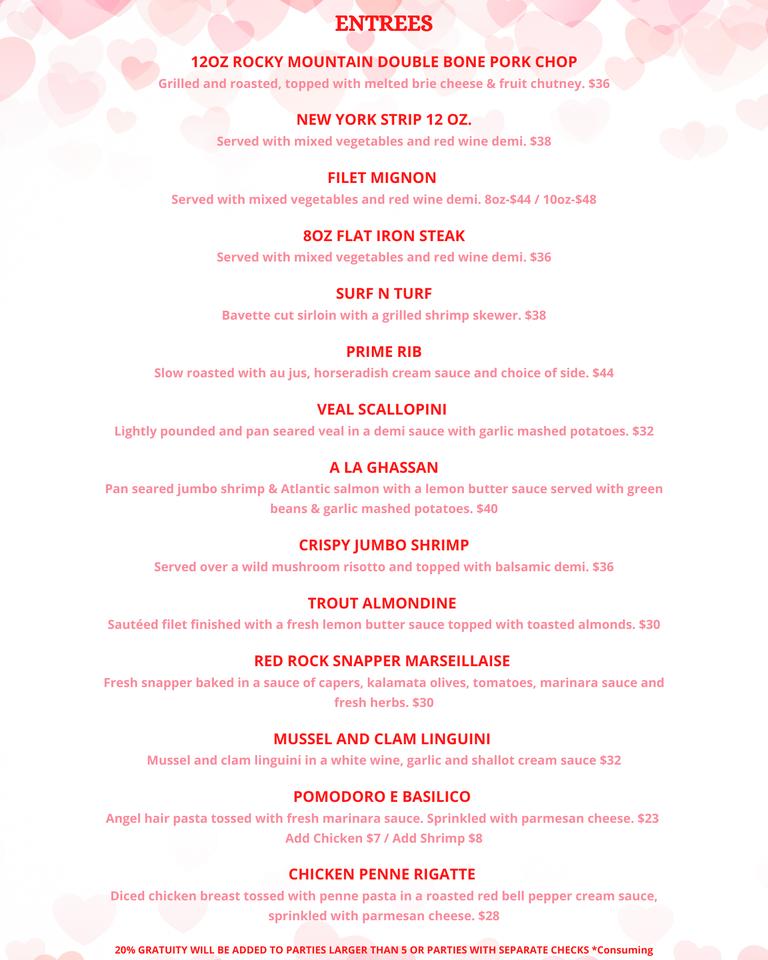 Menu at Marigold Cafe & Bakery, Colorado Springs