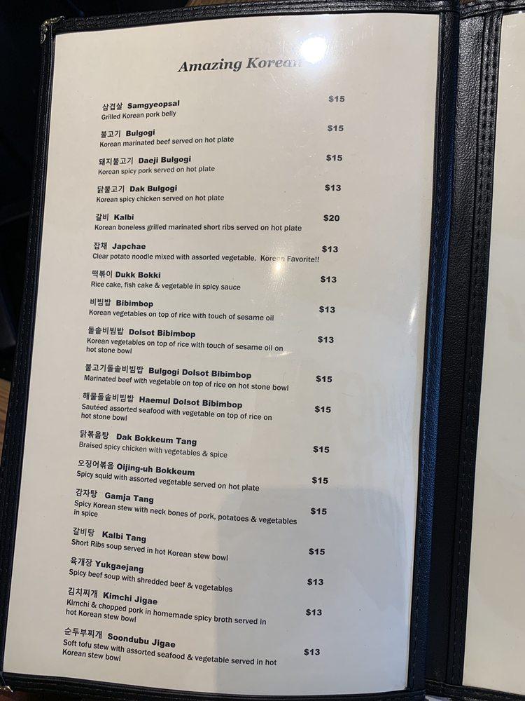 Menu at Hungry Belly restaurant, Dallas