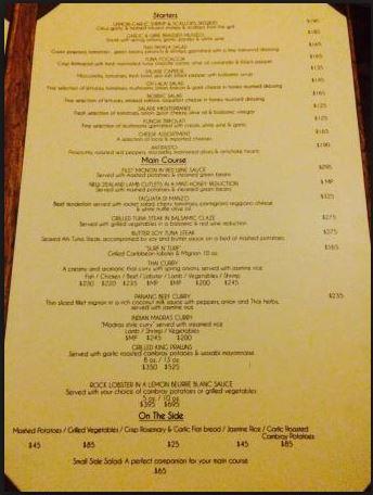 Menu at Oh lala! International Cuisine by George restaurant, Playa del ...