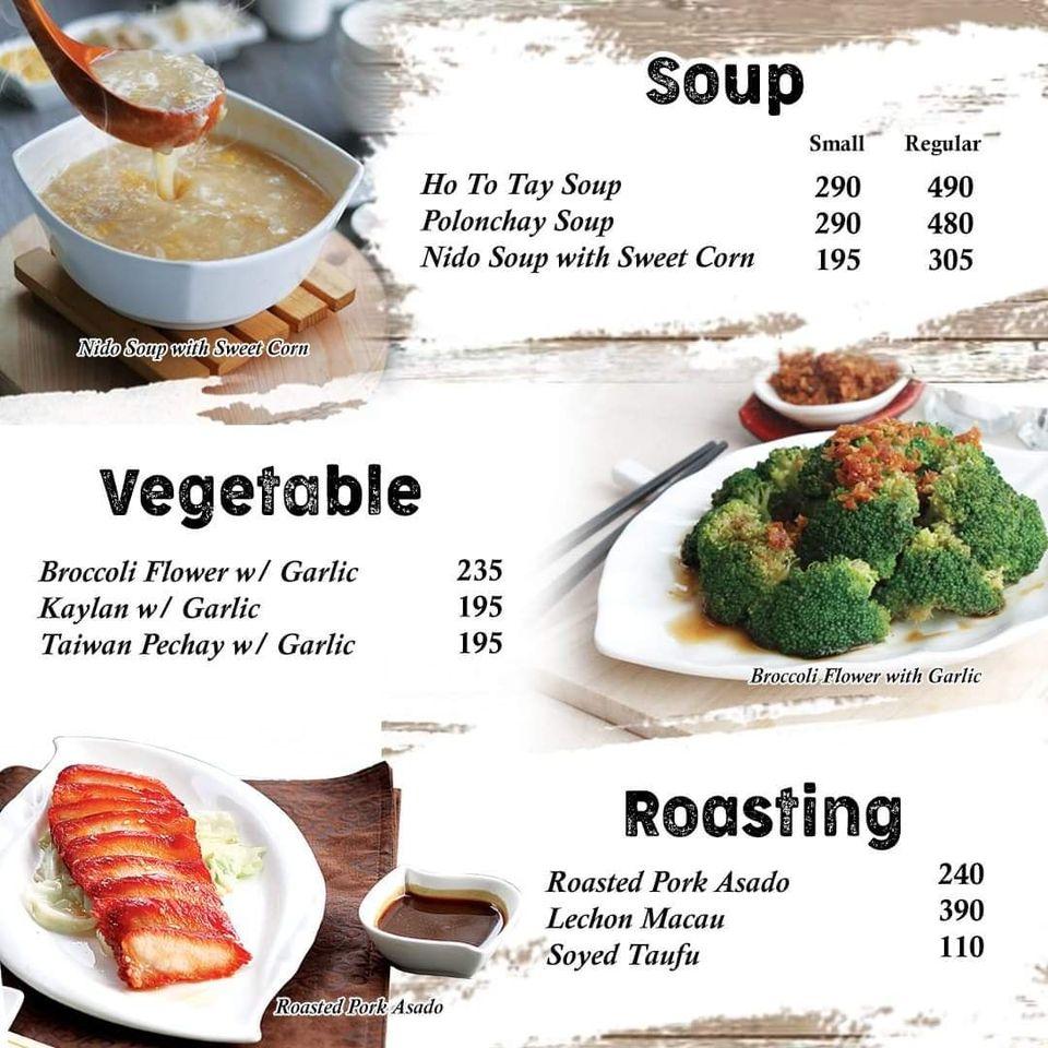 Carta del restaurante Hap Chan - Lipa, Lipa, Ayala Hwy