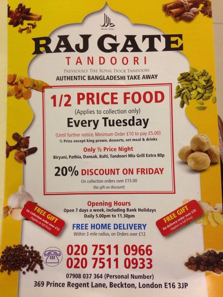 Raj Gate, 369 Prince Regent Ln in London - Restaurant reviews