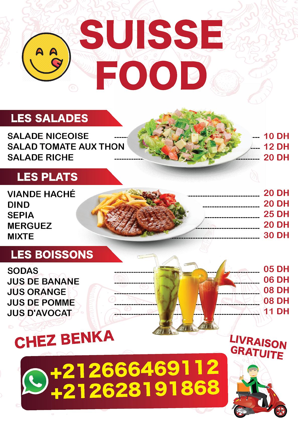 SUISSE FOOD restaurant, Tiznit - Restaurant menu and reviews