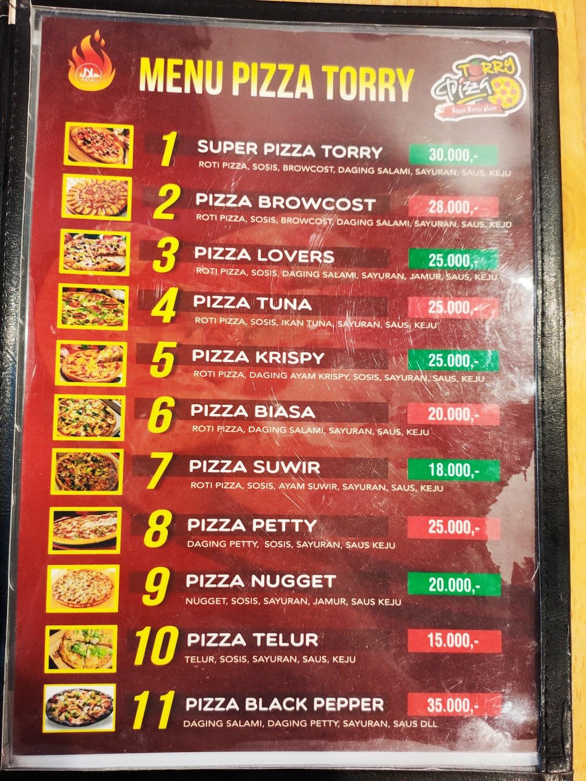 Menu at RememberCafe, Medan