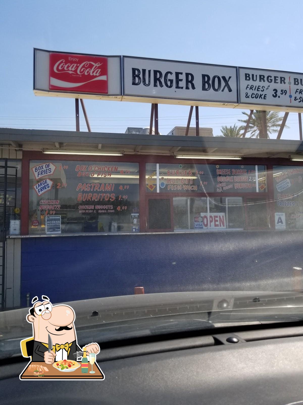 Burger Box in Indio - Restaurant menu and reviews