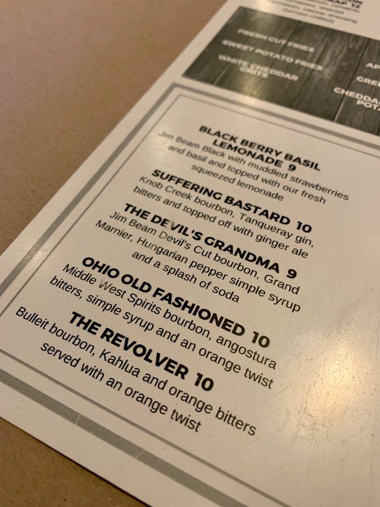 Menu at Oak and Embers Tavern Hudson pub & bar, Hudson