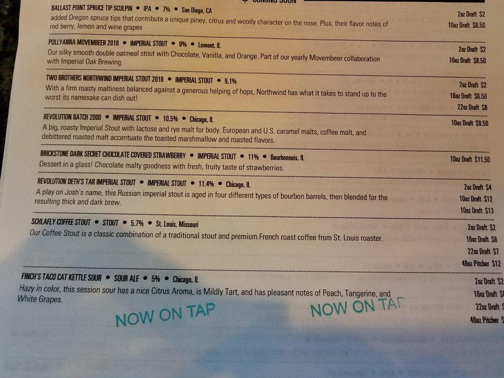 Menu at Crosstown Pub & Grill, Batavia