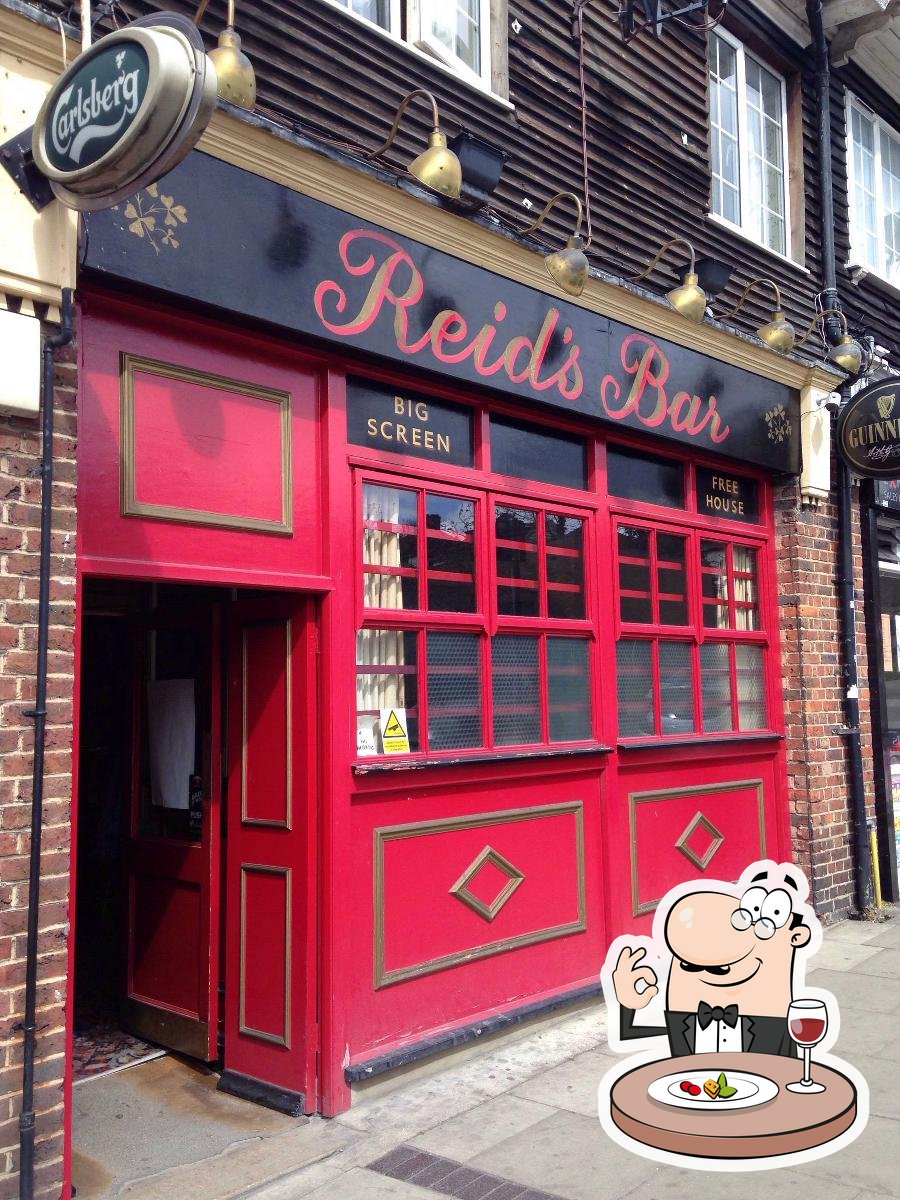 Reids in London - Restaurant menu