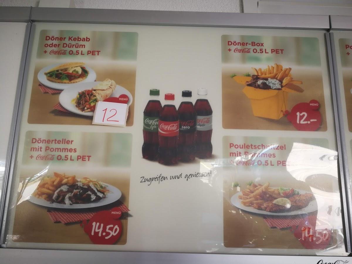 Menu da Swiss Chalet, Fällanden