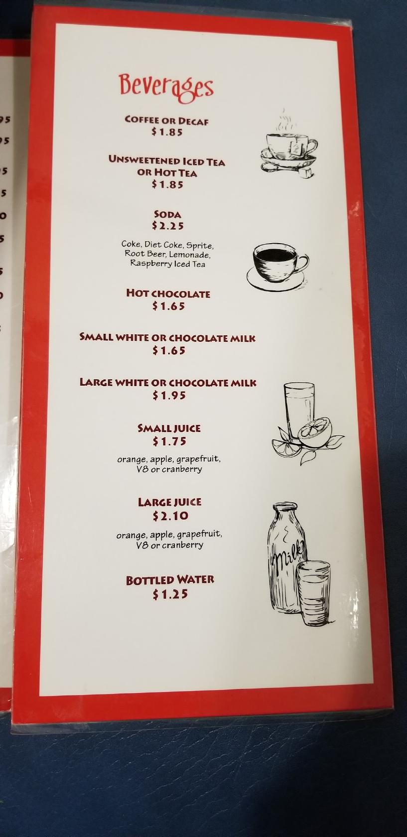 Menu at Greek House restaurant, Johnson City