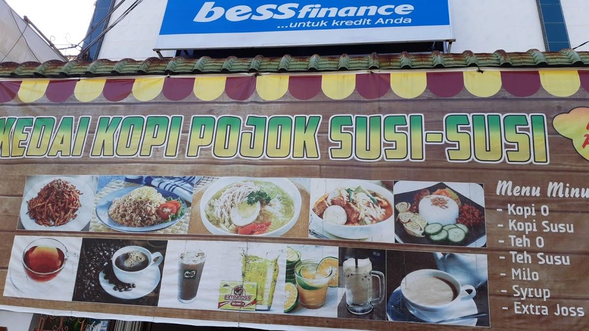 Carta de Kedai Kopi Pojok Susi susi, Kijang Kota
